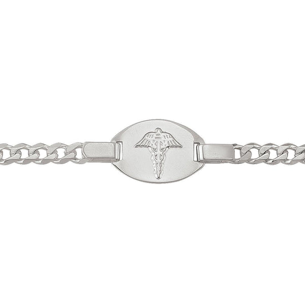Sterling Silver Medical Alert Bracelet (13395) – Dana's Goldsmithing